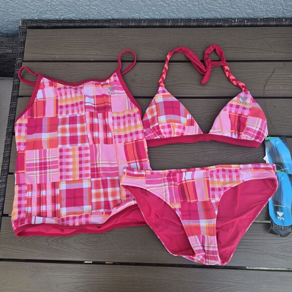 TYR | Swim | Tyr Womens Pink Catalina Island Halter Top Bottom ...